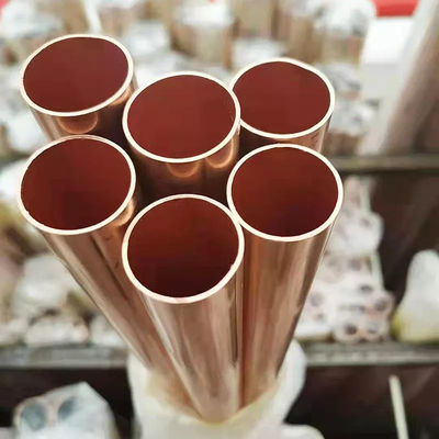 HSn70-1 Sn Copper Round Pipe 3mm Thickness Single Phase Brass