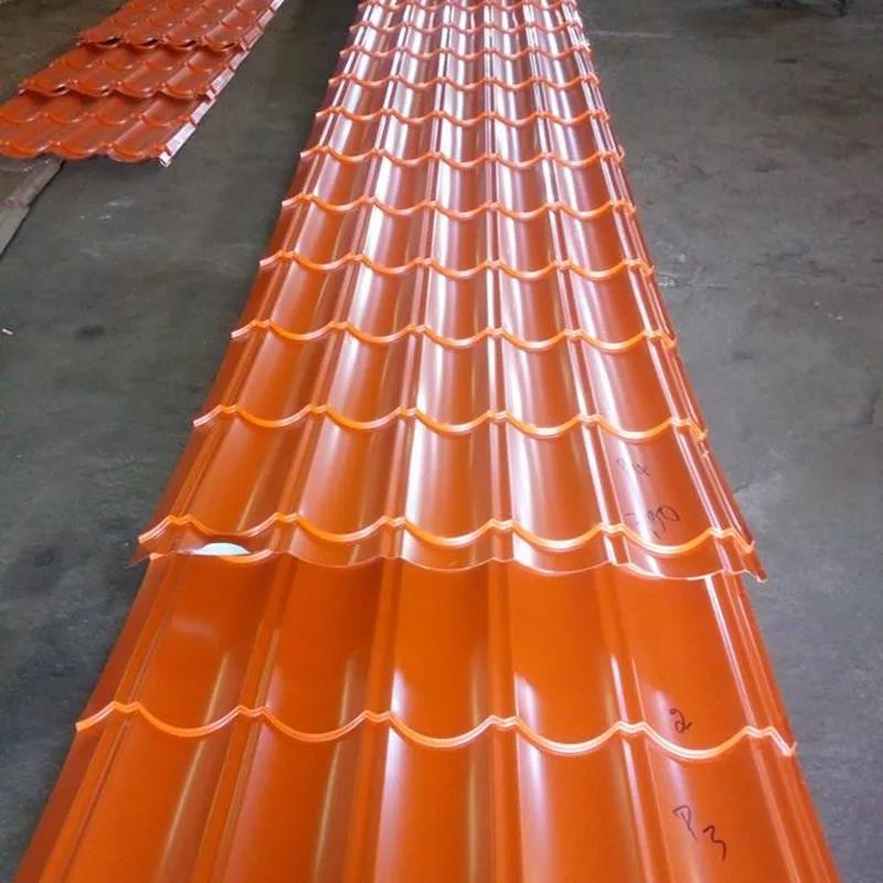 Ppgi Metal Iron Zinc Roofing Galvalume Corrugated PPGI Steel Roof ...