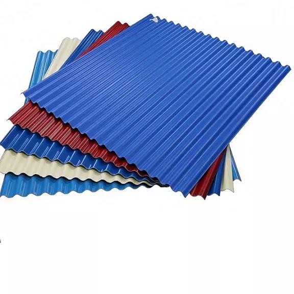 Hot Dip Corrugated Roofing DX51D Z100 24 Gauge Z275 PPGI Steel Sheet ...