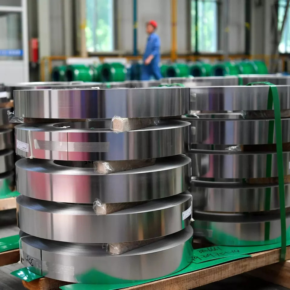 Inox 304L 304 2B Stainless Steel Strip Soft Mirror Edge Surface Finish ...