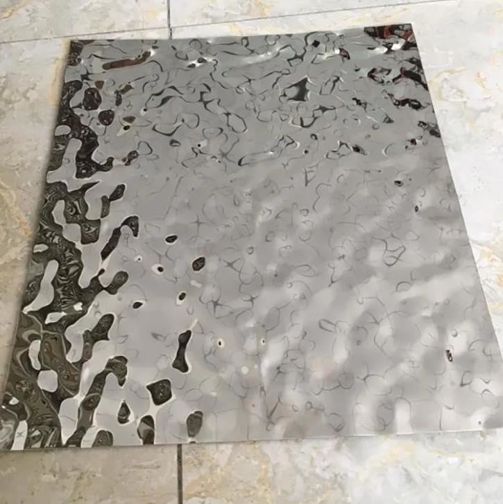 AISI Inox Water Ripple Stainless Steel Sheet Plate Colored 304 304L 316 ...