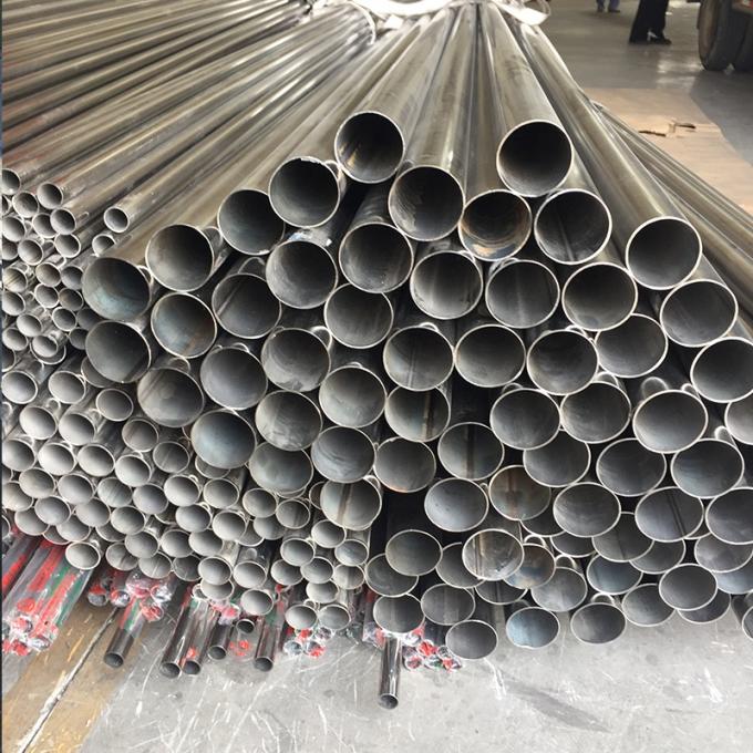 80mm 4 Inch Stainless Steel Tube 304H SS202 Welded Pipe AISI
