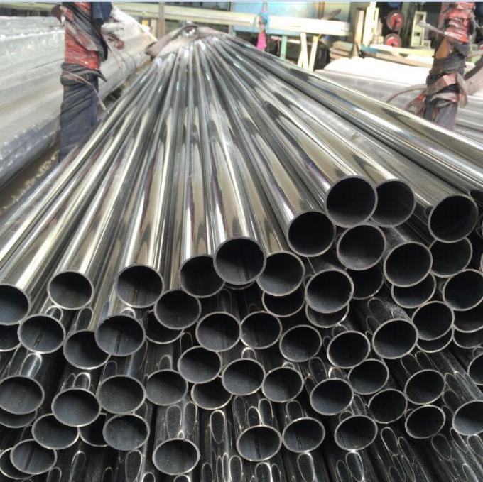 SUS 410 420 430 409 Stainless Steel Exhaust Tubing Cr Welded