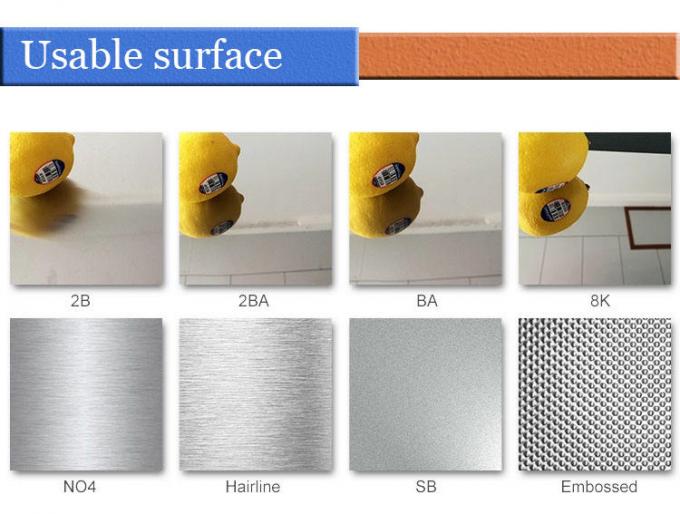 SUS 304 Stainless Steel Sheet Price Metal Manufacture 2b Ba No1 No4 Hl ...