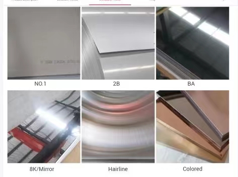 Prime Cold Rolled Stainless Steel Plate Flat Sheets ASTM 430 Hairline ...
