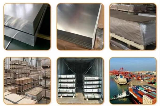 ASTM 6005 Alloy Aluminum Sheet Plate Color Coated For Structural Material
