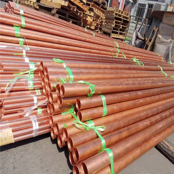 Metal Seamless Straight Copper Round Pipe Tube T1 T2 OD 1/2" 3/4" 2mm